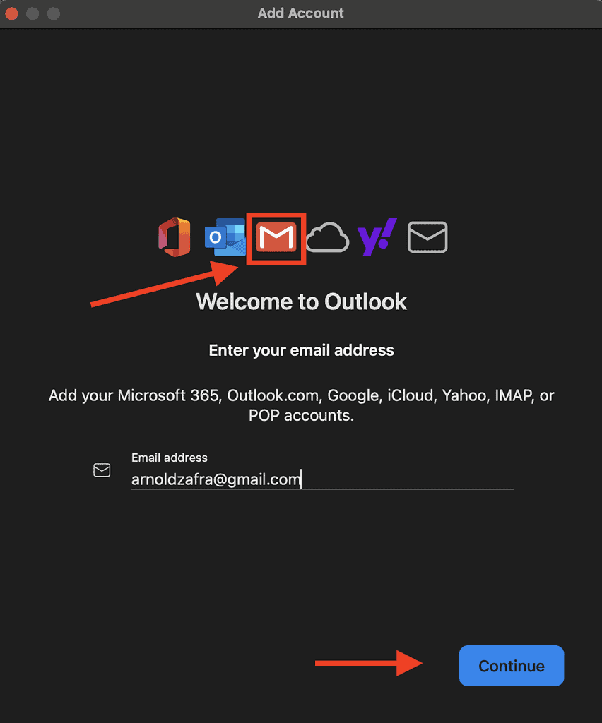 How to Set Up Gmail in Outlook for Mac