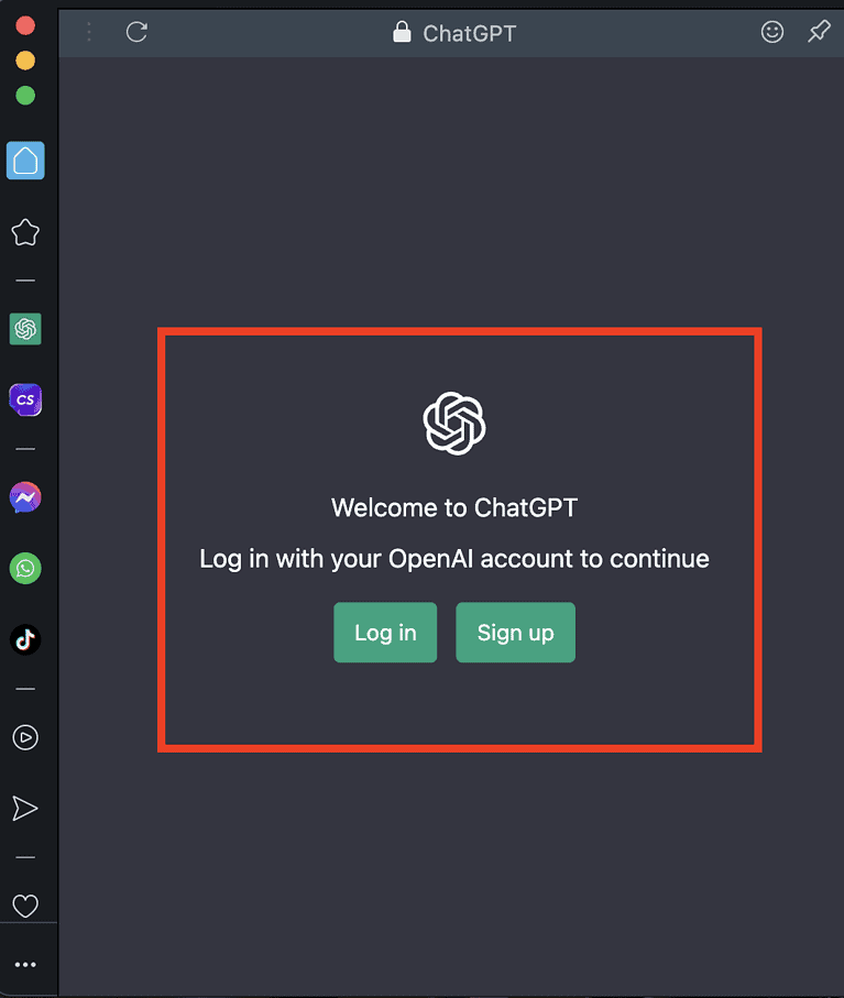 How to Use ChatGPT in the Opera Browser on Mac