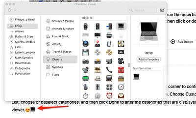 How to Access the macOS Emoji Keyboard