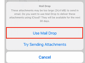 How to Use iCloud Mail Drop to Access and Send Files
