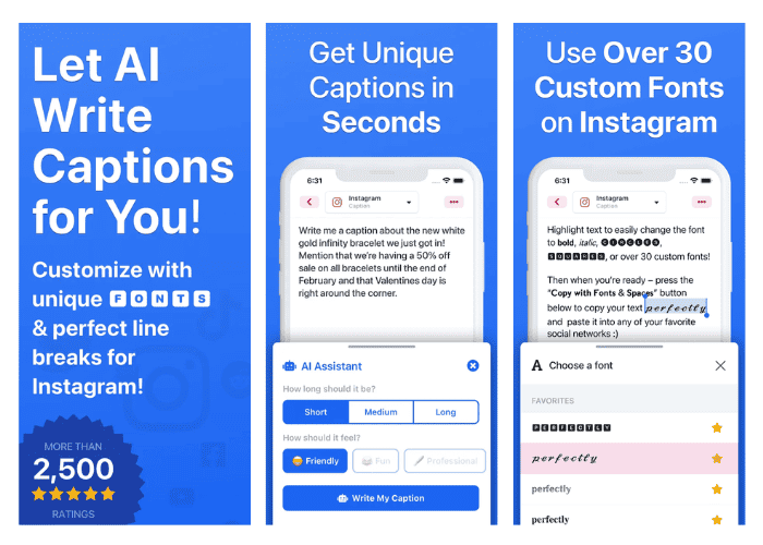 Best Instagram Caption Apps for iPhone in 2024