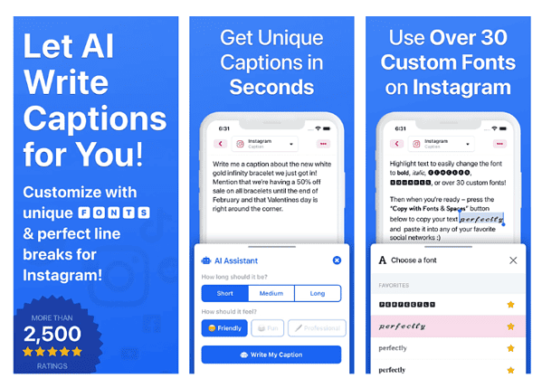 Best Instagram Caption Apps for iPhone in 2024