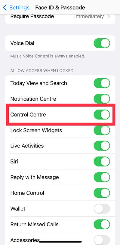 How to Fix iPhone Control Center Not Working