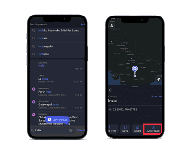 How to Navigate Using Offline Maps on iPhone
