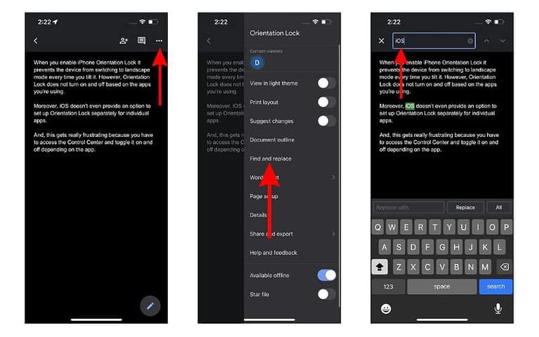 How to Search Anything Using Control F on iPhone