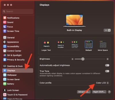 What To Do if Mac Keeps Defaulting to Color Profile
