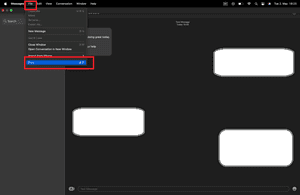 How to Save or Print a Message Thread on an iPhone