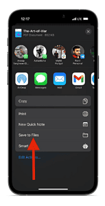 How to Transfer Files From Books App to Files App