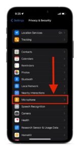 How to Check Microphone Usage on iPhone
