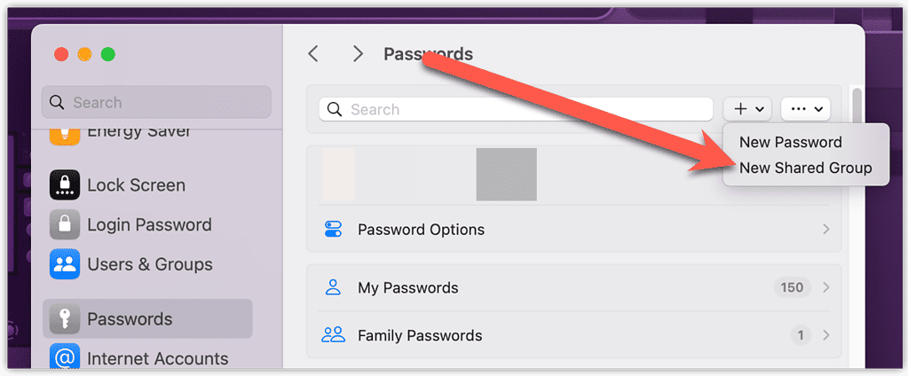 How To Share Passwords in macOS 14 Sonoma Using iCloud Keychain
