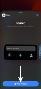 How to Use Bing ChatGPT Widget on iPhone Home Screen