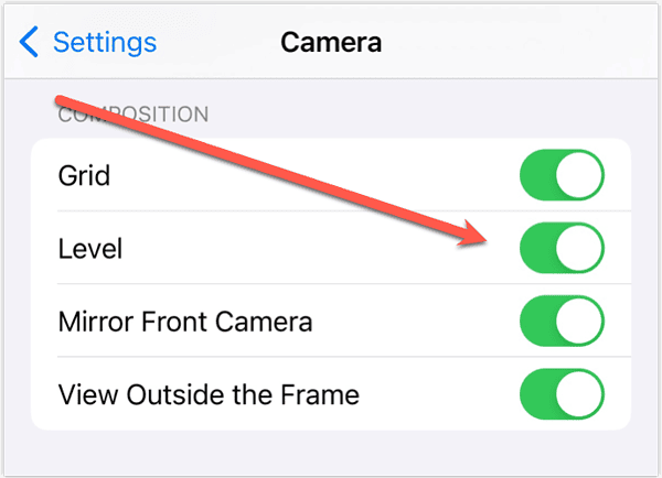Two New iOS 17 Camera Features Help Level and Crop Photos