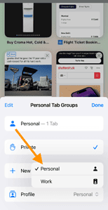 How to Setup and use Multiple Profiles on Safari Browser