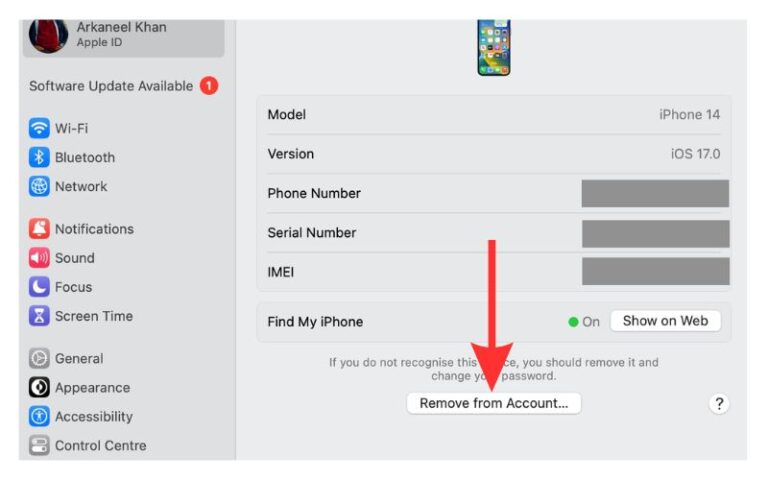 Remove Devices From Apple ID: How and When to do so