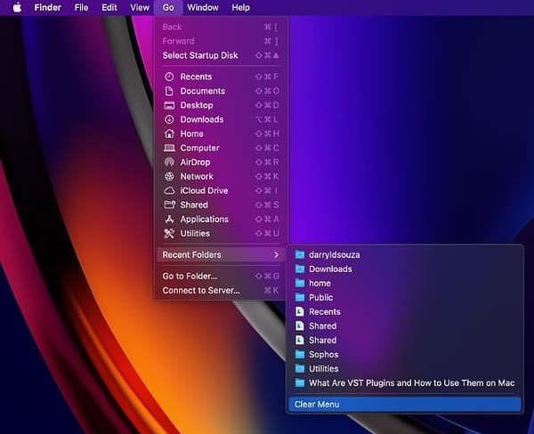 How to Clear Recents Folder on Mac
