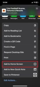 How To Add a Google Chrome Web App to Your iPhone Home Screen