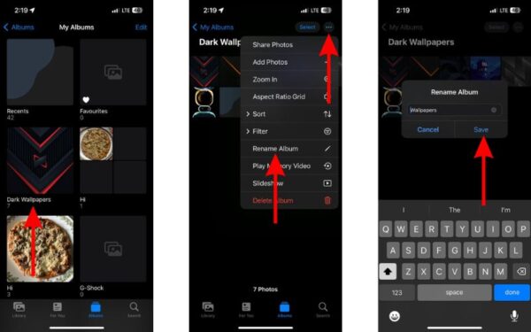 How to Create Albums and Folders in Photos on iPhone