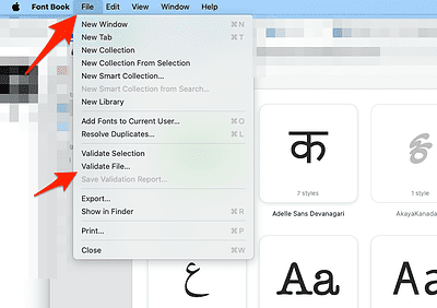 Fix: Could Not Install Fonts on Mac - The Mac Observer