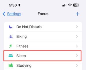 How to Use Separate Focus Modes on iPhone and Apple Watch