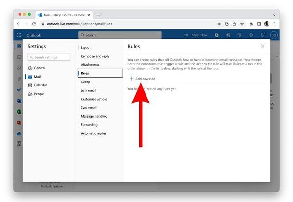 How to Fix Outlook Rules Not Supported for This Account on Mac