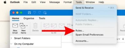 How to Fix Outlook Rules Not Supported for This Account on Mac