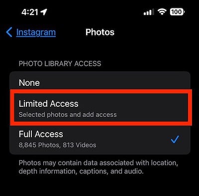 How to Limit Which Photos Apps Have Access to in iOS 17