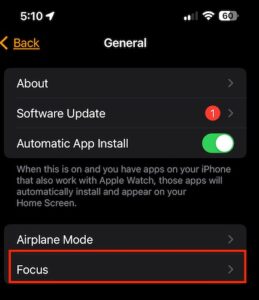 How to Use Separate Focus Modes on iPhone and Apple Watch