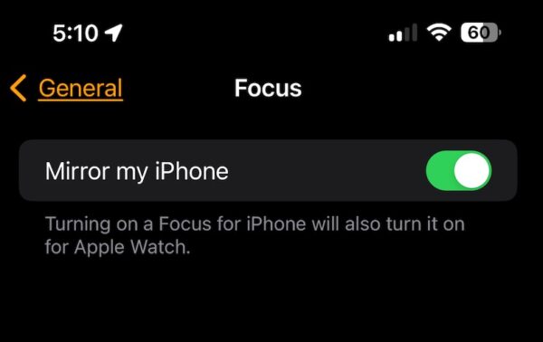 How to Use Separate Focus Modes on iPhone and Apple Watch