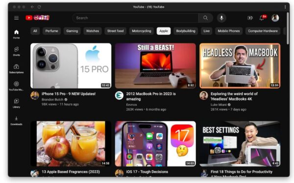 YouTube App For Mac? There's an Easy Way to Download It! - The Mac Observer