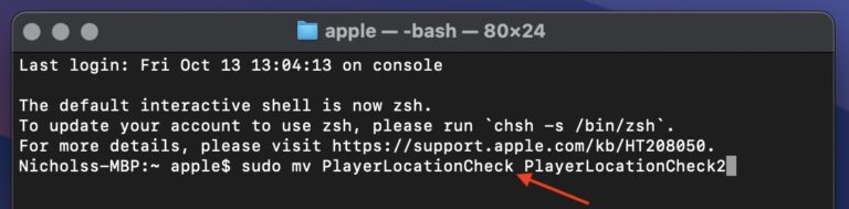 Remove Player Location Check From Mac