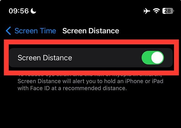 iOS 17: How To Turn Off Screen Distance