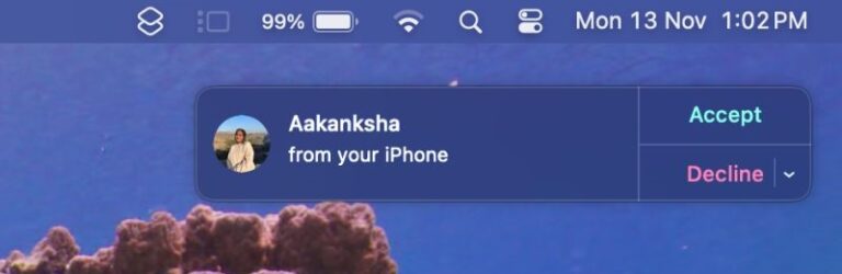 How to Handoff FaceTime Call From Your iPhone to Mac