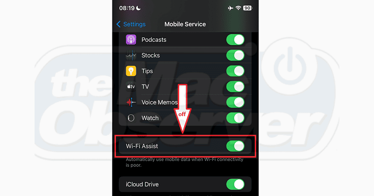 Solved: iPhone Switching From Wi-Fi to Cellular Data - The Mac Observer