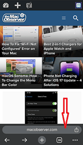 How To Move Chrome Address Bar to the Bottom on iPhone