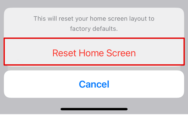 How to Reset iPhone Home Screen to Default - The Mac Observer