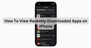 How to Find Recently Downloaded Apps on iPhone - The Mac Observer