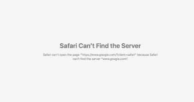 Safari Can't Find The Server? 7 Ways To Fix It - The Mac Observer