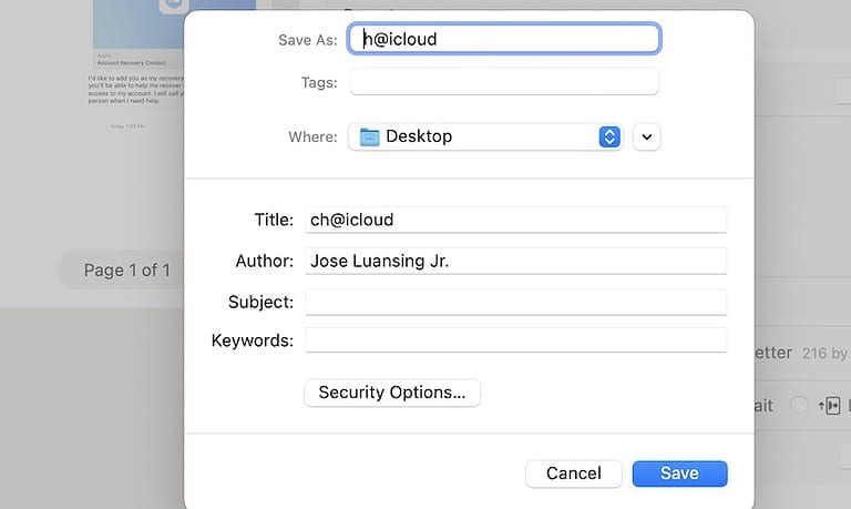 How to Export Text Messages From iPhone to PDF - The Mac Observer