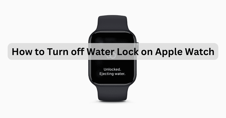 How to Turn Off Water Lock on Apple Watch - The Mac Observer