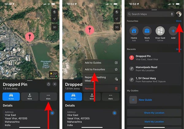 How To Drop a Pin on iPhone Using Apple Maps/Google Maps - The Mac Observer