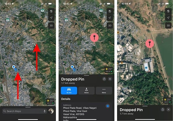How To Drop a Pin on iPhone Using Apple Maps/Google Maps - The Mac Observer