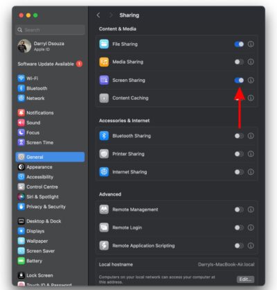 Fix: Screen Sharing Not Working in macOS Sonoma - The Mac Observer