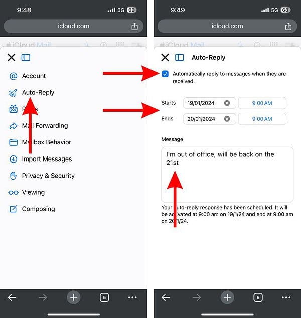 How Do I Setup an Email Auto Reply on iPhone - The Mac Observer