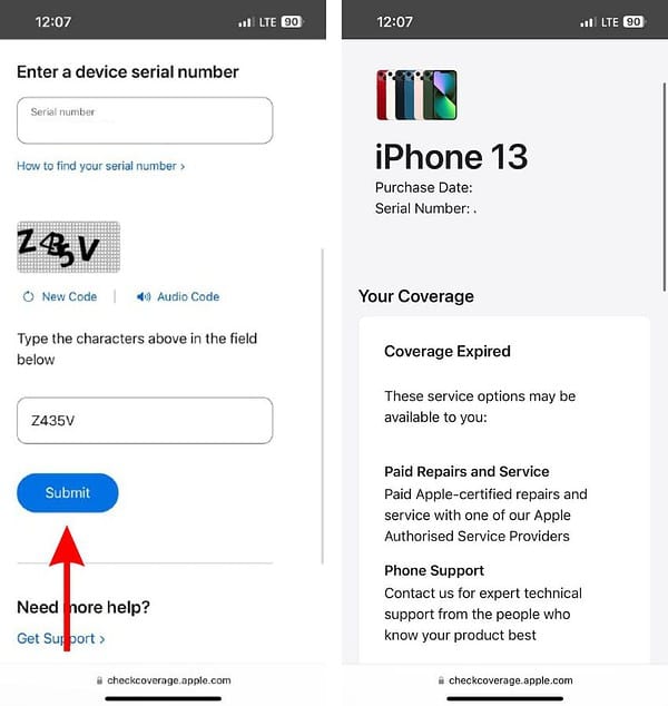 How To Check if I Have an AppleCare Plan on iPhone, iPad, and Mac ...