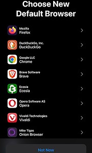 iOS 17: How to Set a Default Browser Other Than Safari - The Mac Observer