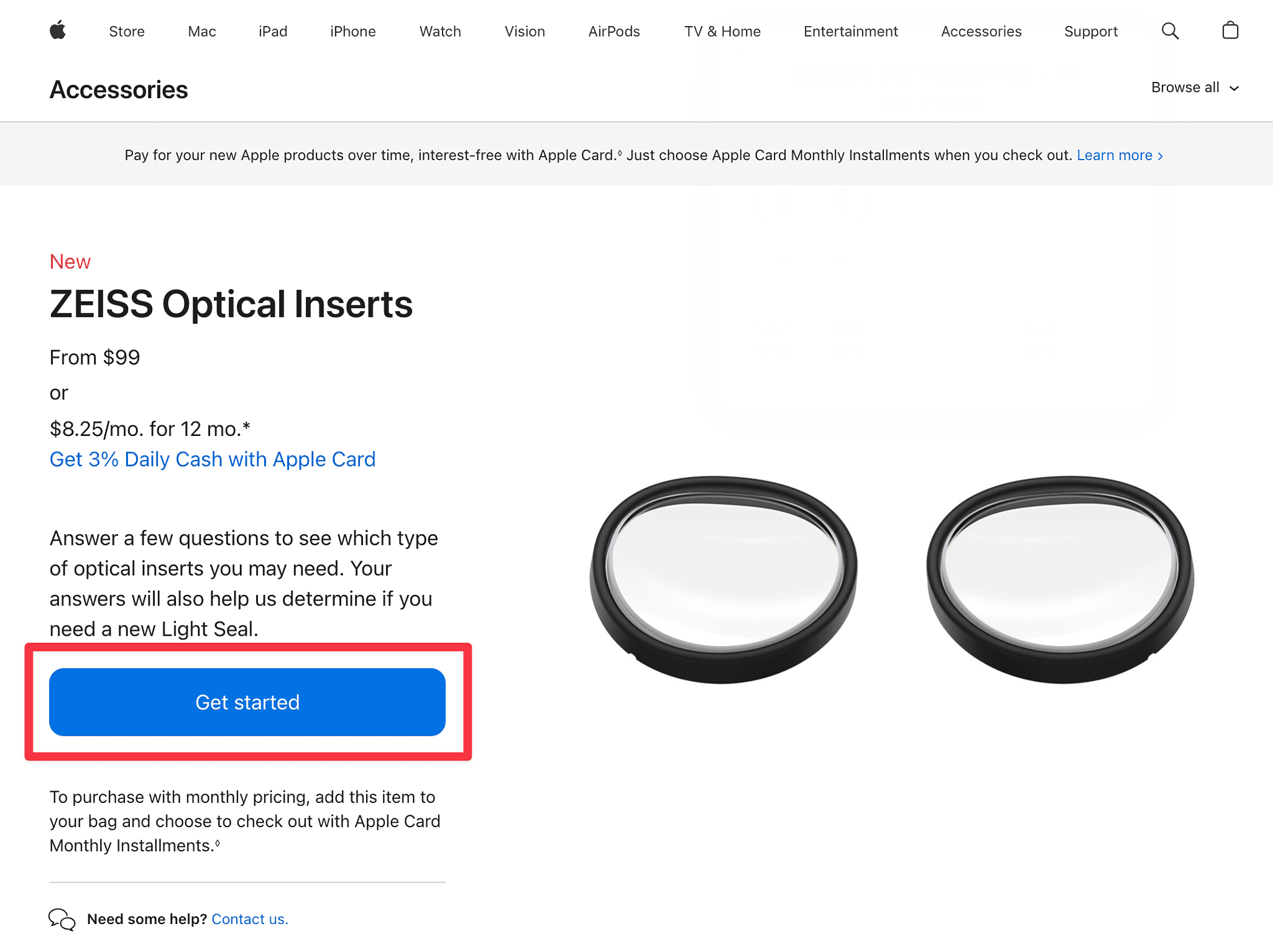 How Much Are the Optical Inserts for Apple Vision Pro and How To Get ...