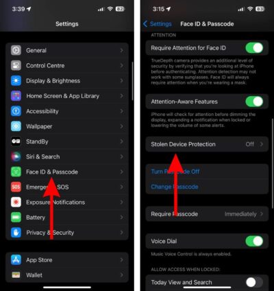 How to Turn On/Off Stolen Device Protection on iPhone - The Mac Observer