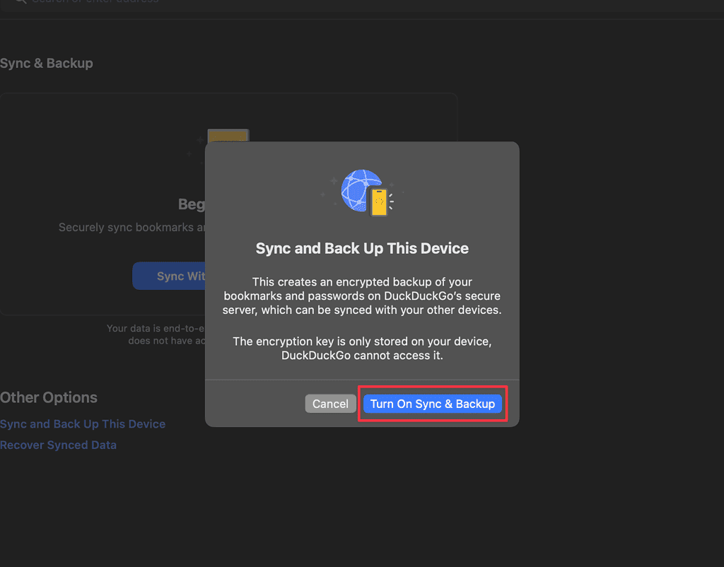 How to Backup and Sync DuckDuckGo Browser on Mac - The Mac Observer