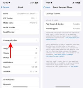 How To Check if I Have an AppleCare Plan on iPhone, iPad, and Mac ...