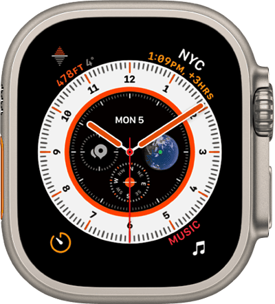 Best Free Apple Watch Ultra 2 Watch Faces - The Mac Observer